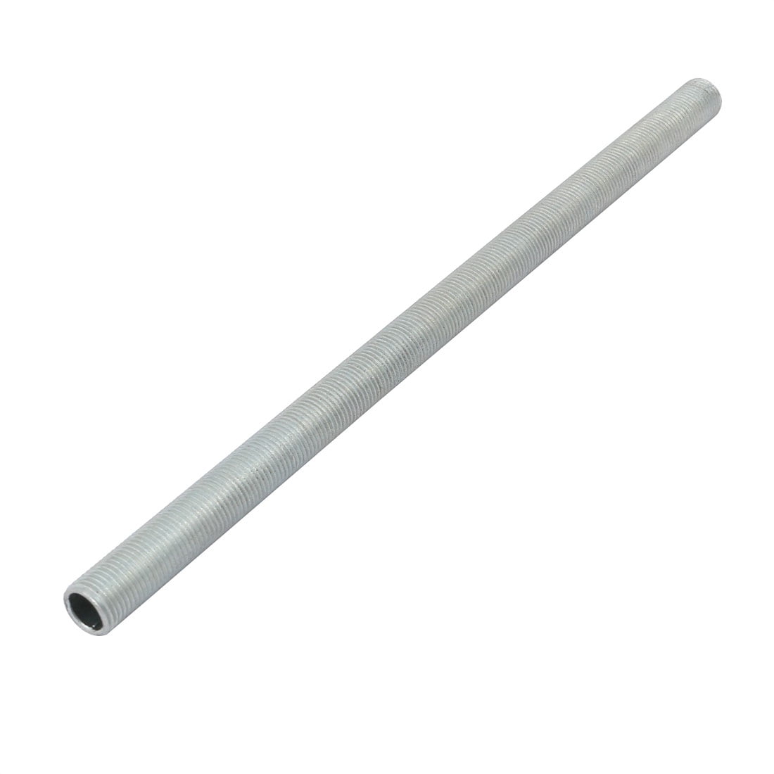 Metric M10 1mm Pitch Thread Zinc Plated Pipe Nipple Lamp Parts 195mm ...