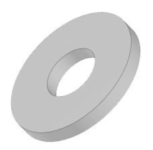 Metric M24 Flat Washers - (Pack of 25) - Walmart.com