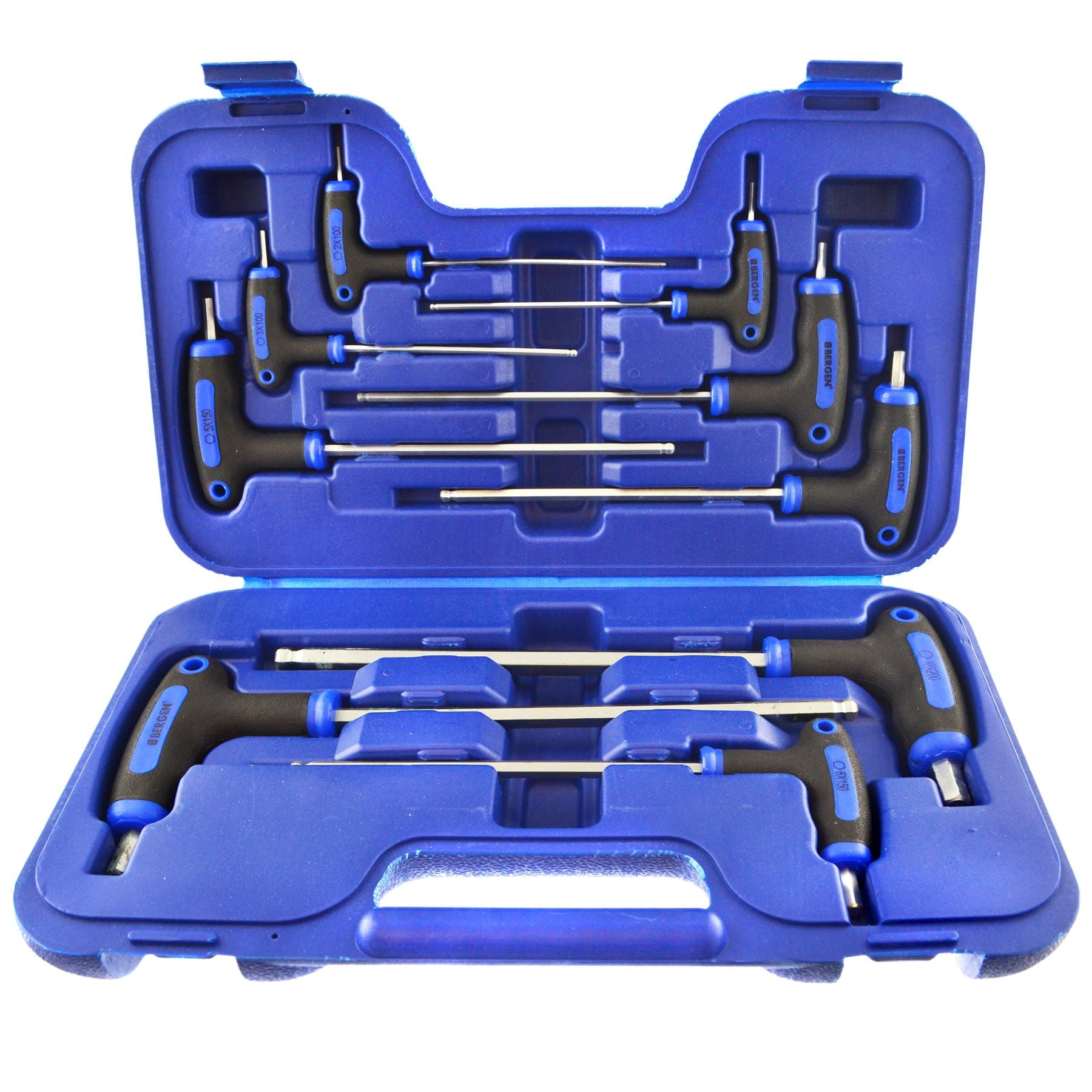 Metric MM Allen Hex Ball Ended And Straight T Bar Handled 2mm - 10mm ...