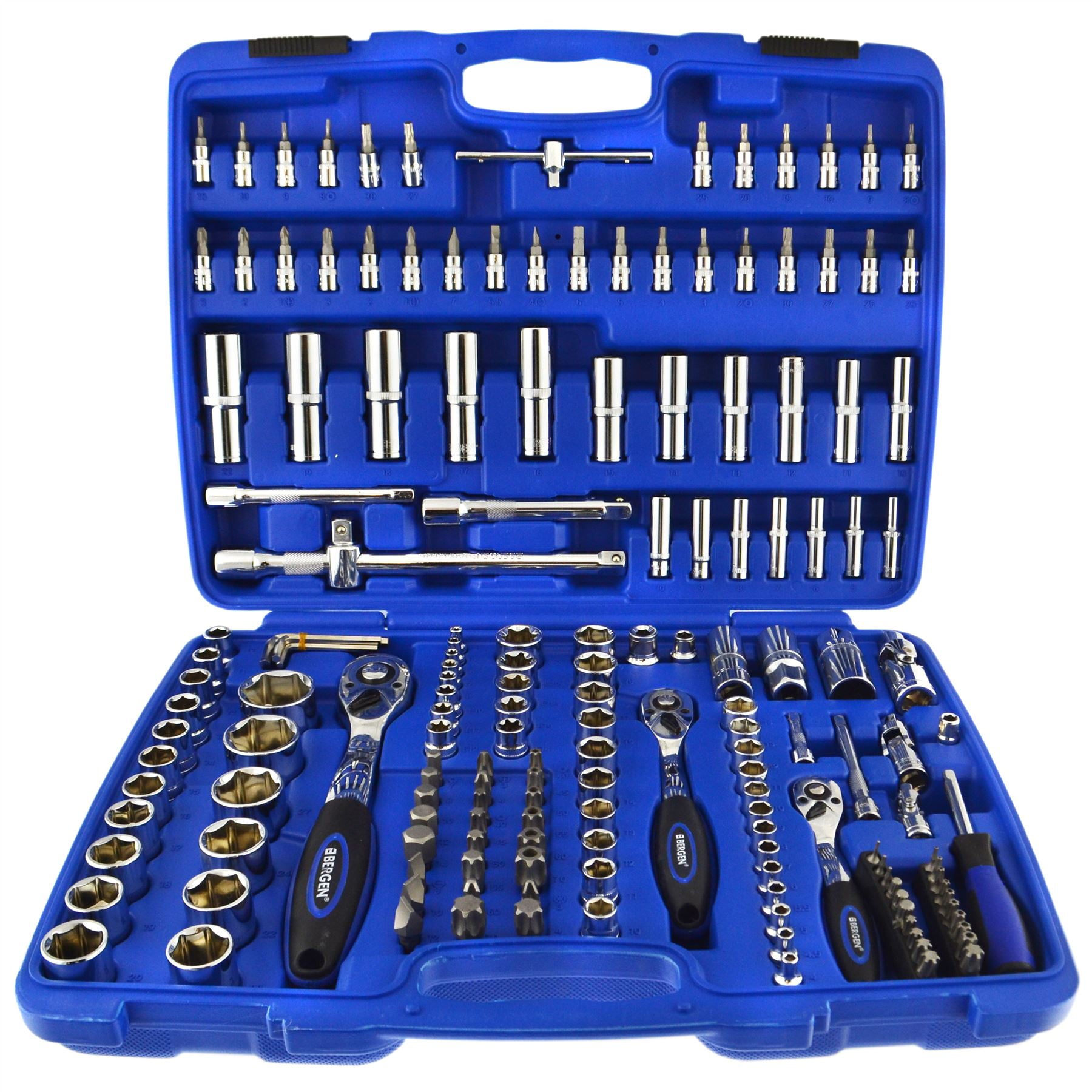 Metric MM Superlock Socket And Accessory Set Mixed Drive 1/4 3/8 1/2 ...