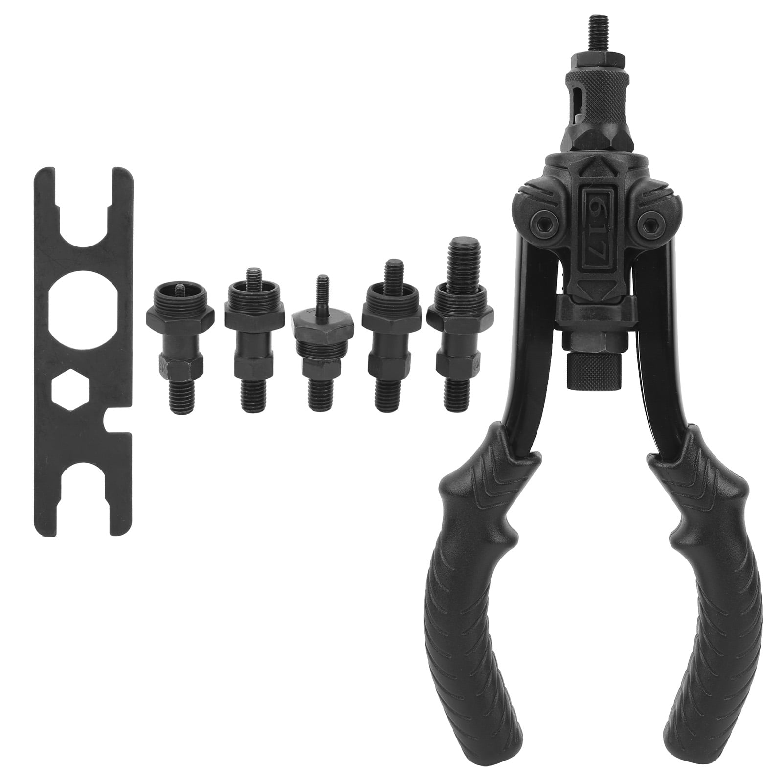Metric Manual Rivet Nut Gun With M3 M4 M5 M6 M8 M10 Tips Hand