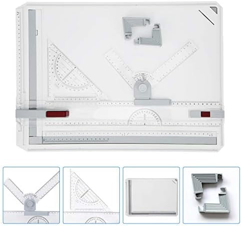 Metric Portable Drafting Table, Drawing Board Drafting Tools Set A3 ...