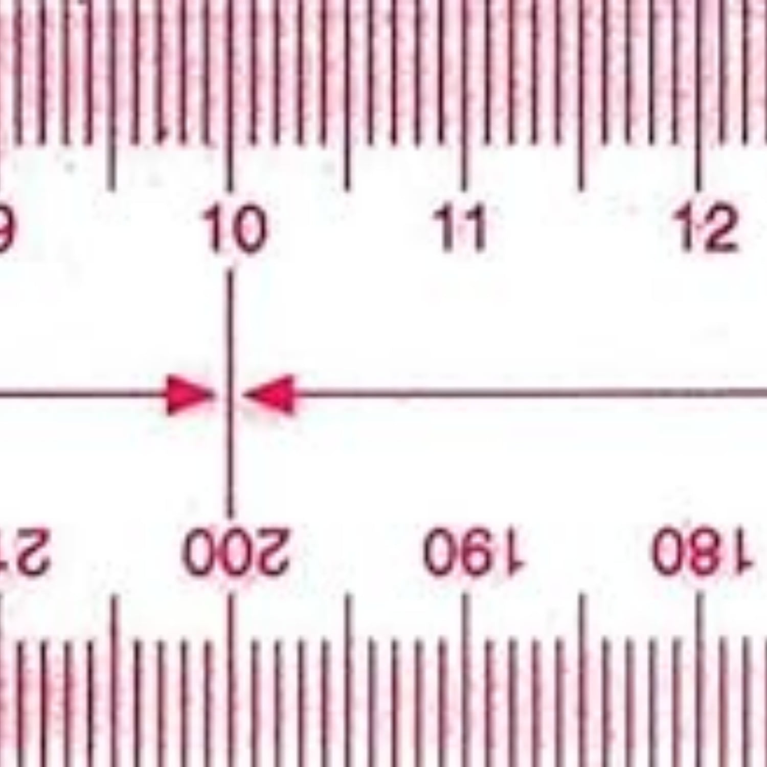 Metric Ruler, 30cm, Transparent (M-108) - Walmart.com