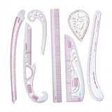 Metric Rulers Set Dress Makers Ruler Bendable Blouse Cloth Design ...