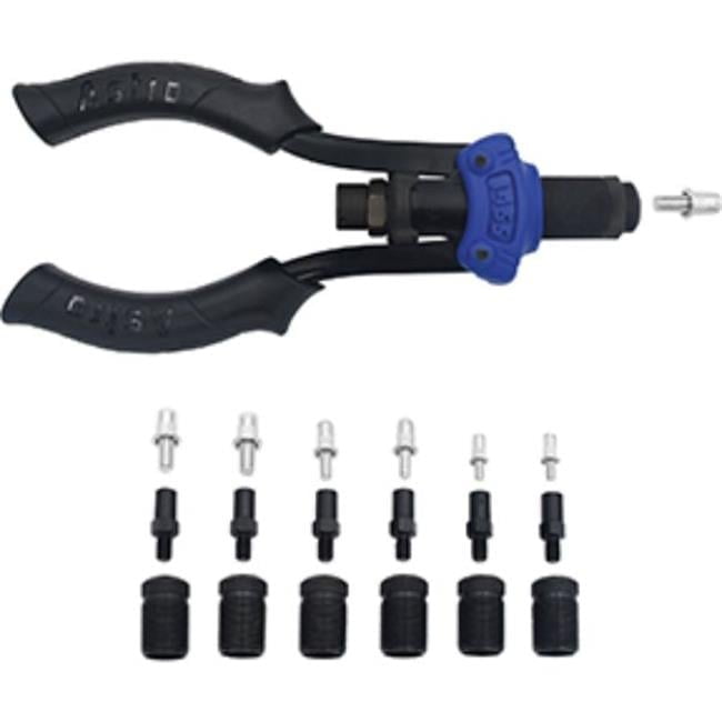 Metric & SAE Hand Rivet Stud Setter Kit with Rivet Studs - Walmart.com