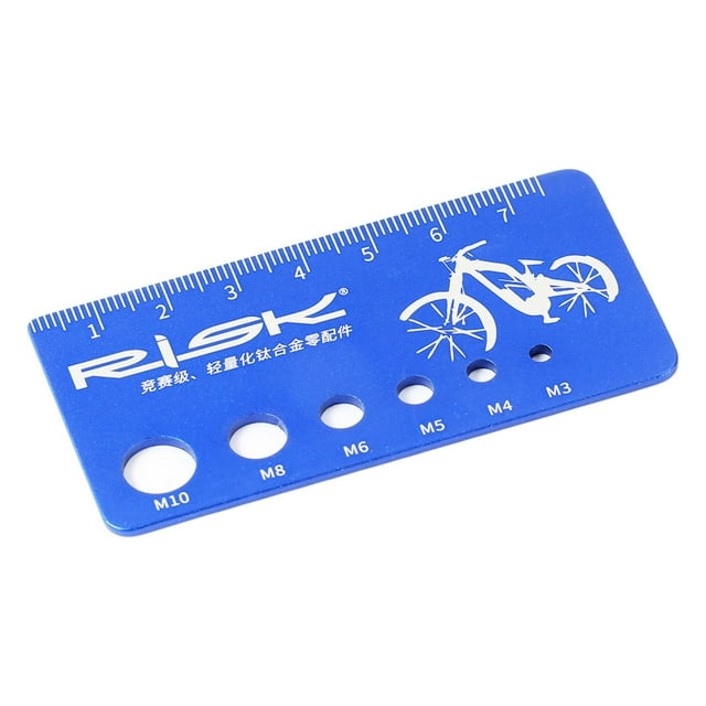 Metric Screw Measuring , Thread Pitch Measure, 4 M5 M6 10, Size Checker ...