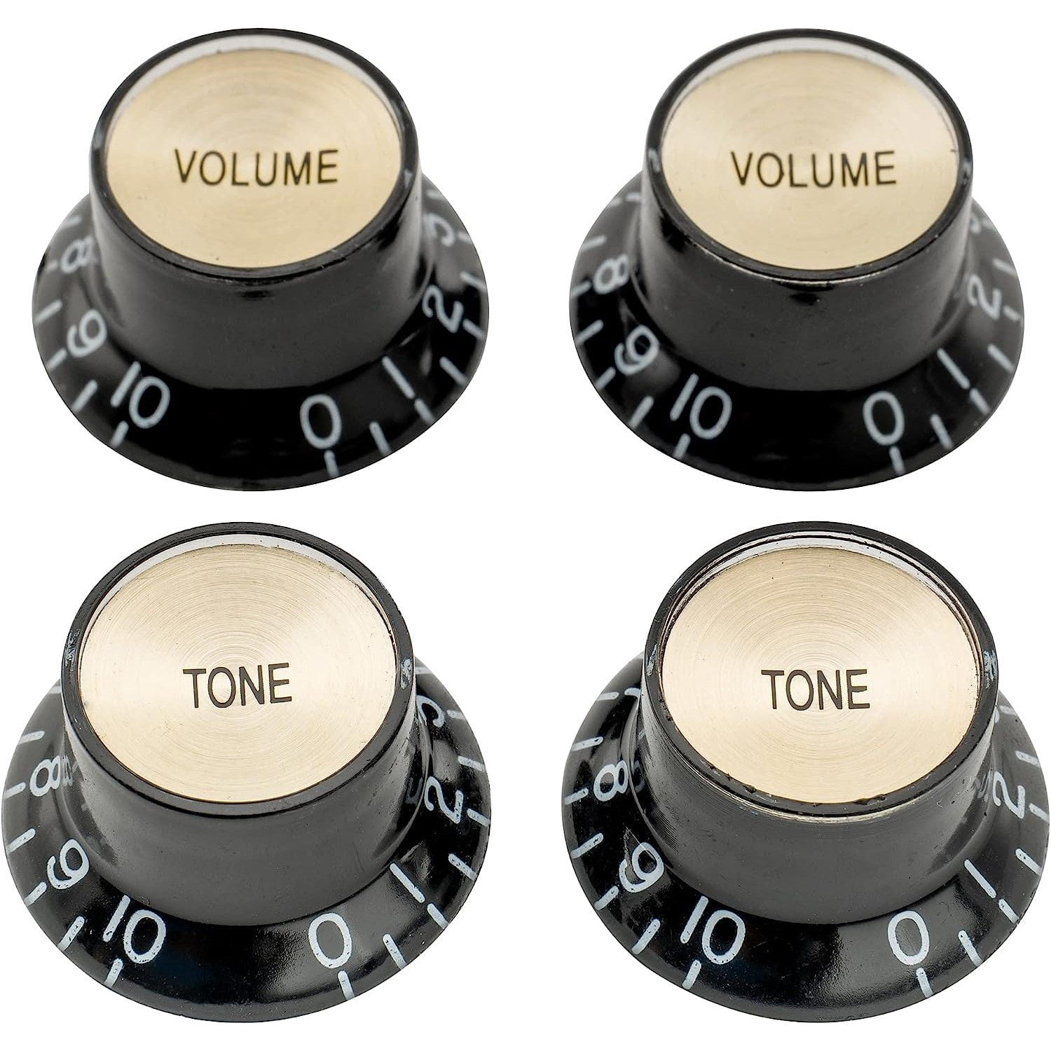 Metric Size 18 Splines Top Hat Bell Reflector 2 Volume 2 Tone Knobs Set ...