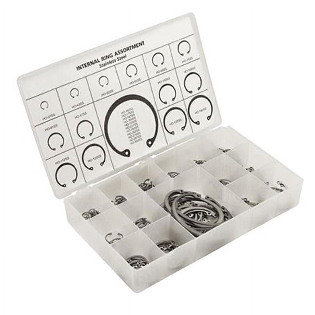 Metric Stainless Steel Internal Ring Assortment - 2 - Walmart.com