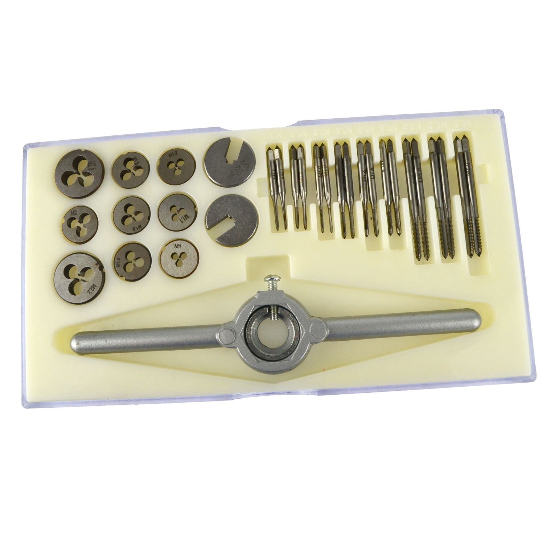 Metric Tap And Die Set M1 - M2.5 31pcs Rethreading Tool Model Making ...