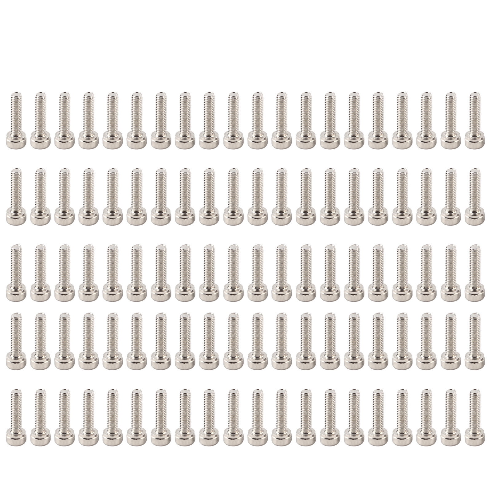 Metric Thread M3 Stainless Steel SS304 Hex Socket Cap Head Screws Bolts ...