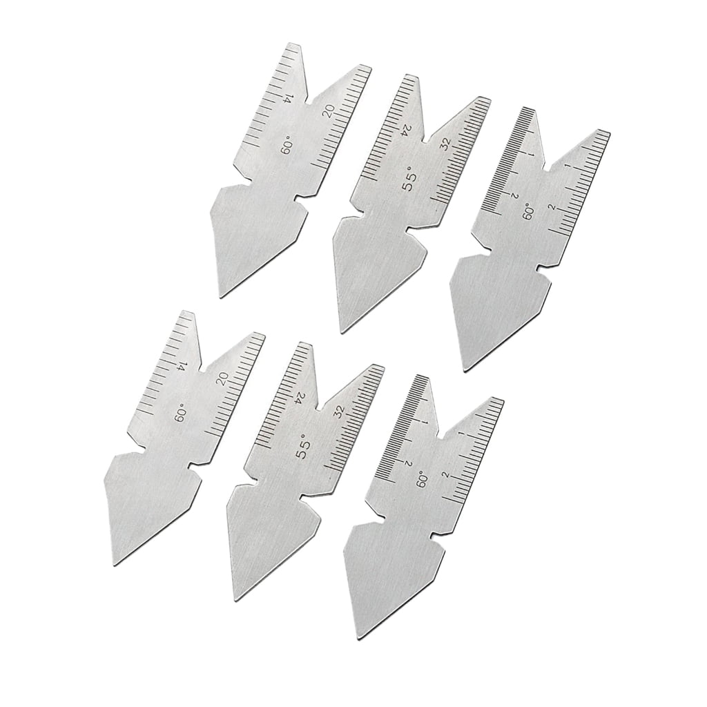 Metric Whitworth Standard Thread Center Gauge Set With Engraveds ...