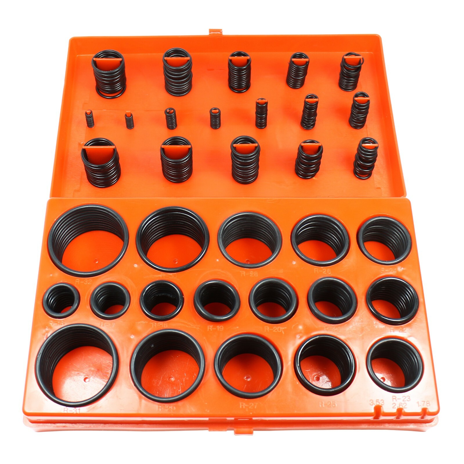 Metric oil resistant kit 32 sizes O-ring box 419 pieces universal O ...