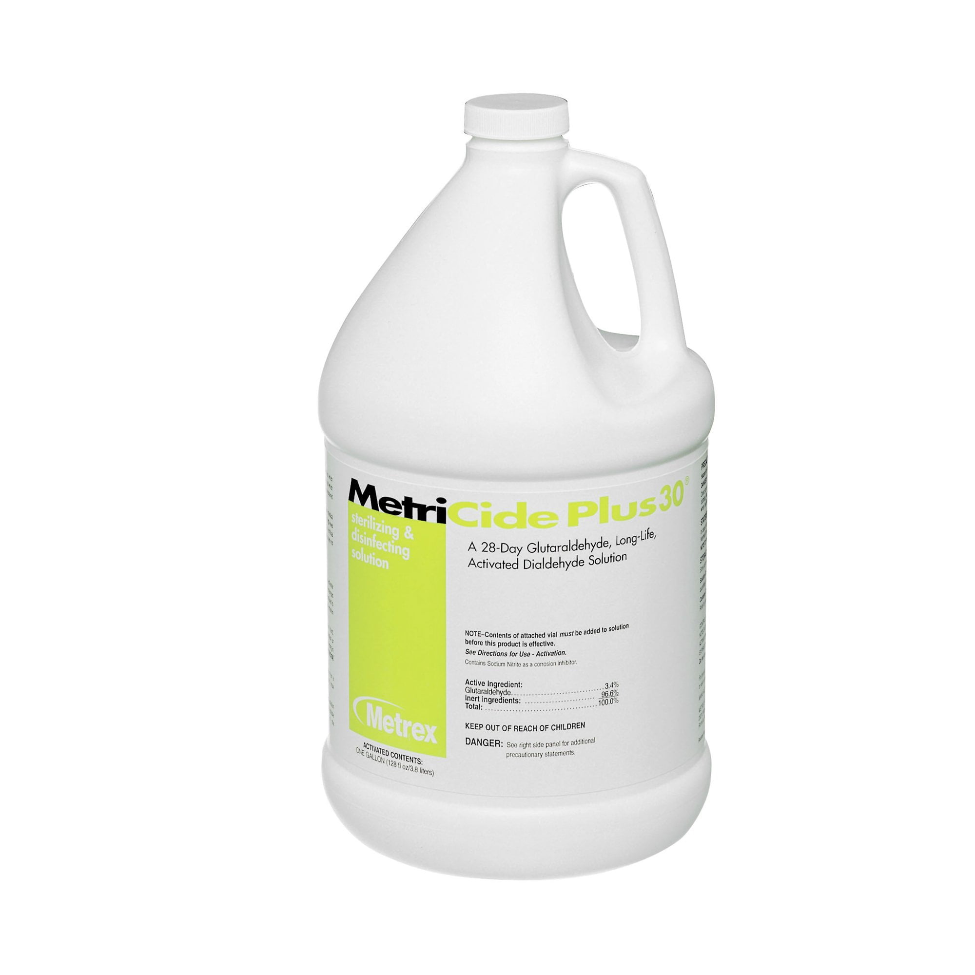 Metrex Metricide Plus 30 High-Level Disinfectant, 1 Gallon, Fruity ...