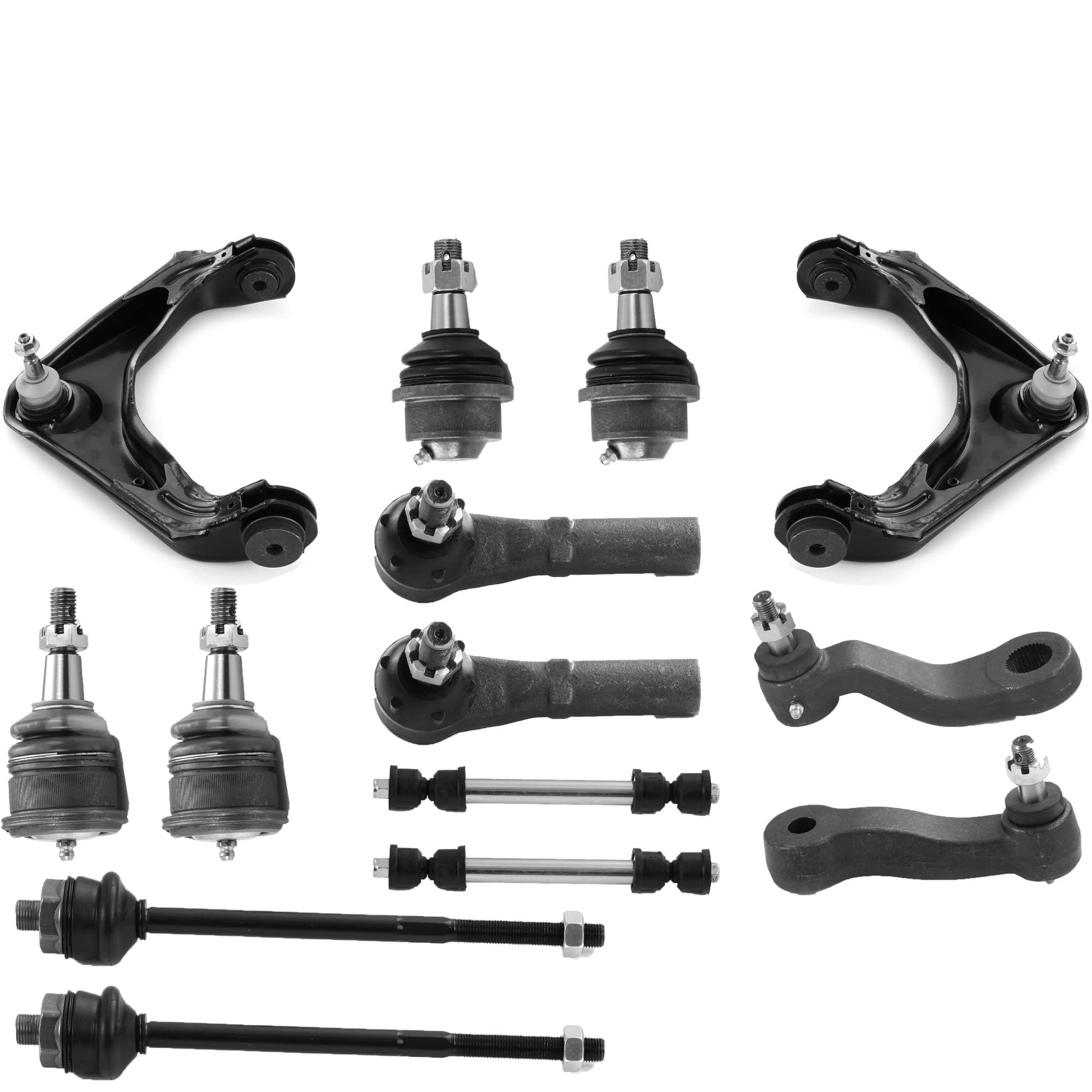 Metrix Premium Chassis Parts - 14 PC Front End Suspension Kit Fits 02 ...