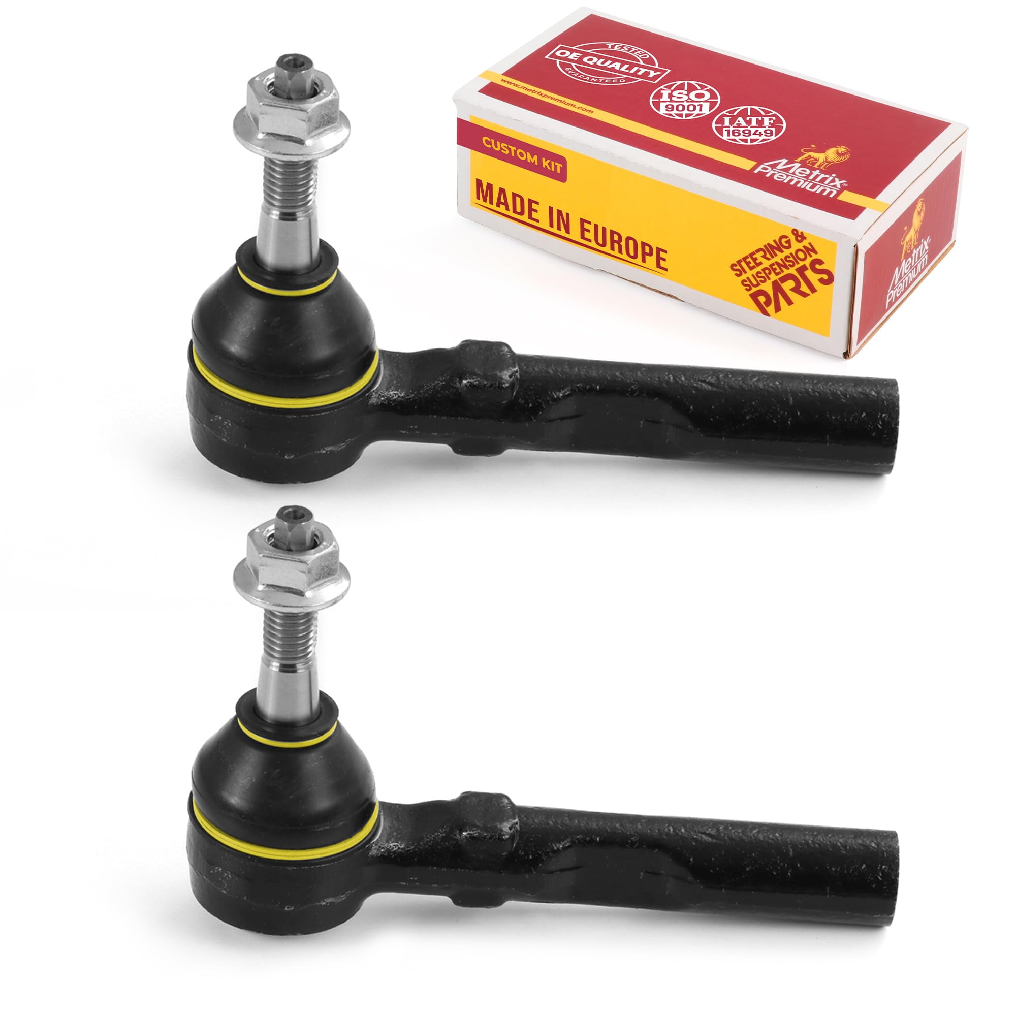 Metrix Premium Chassis Parts-2 PC Front Outer Tie Rod End Kit Fits 2007 ...