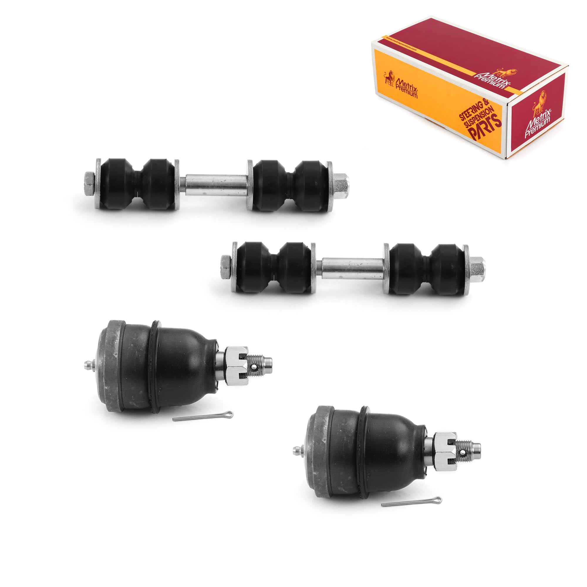 Metrix Premium Chassis Parts-4 PC L/R Front Sway Bar Stabilizer End ...