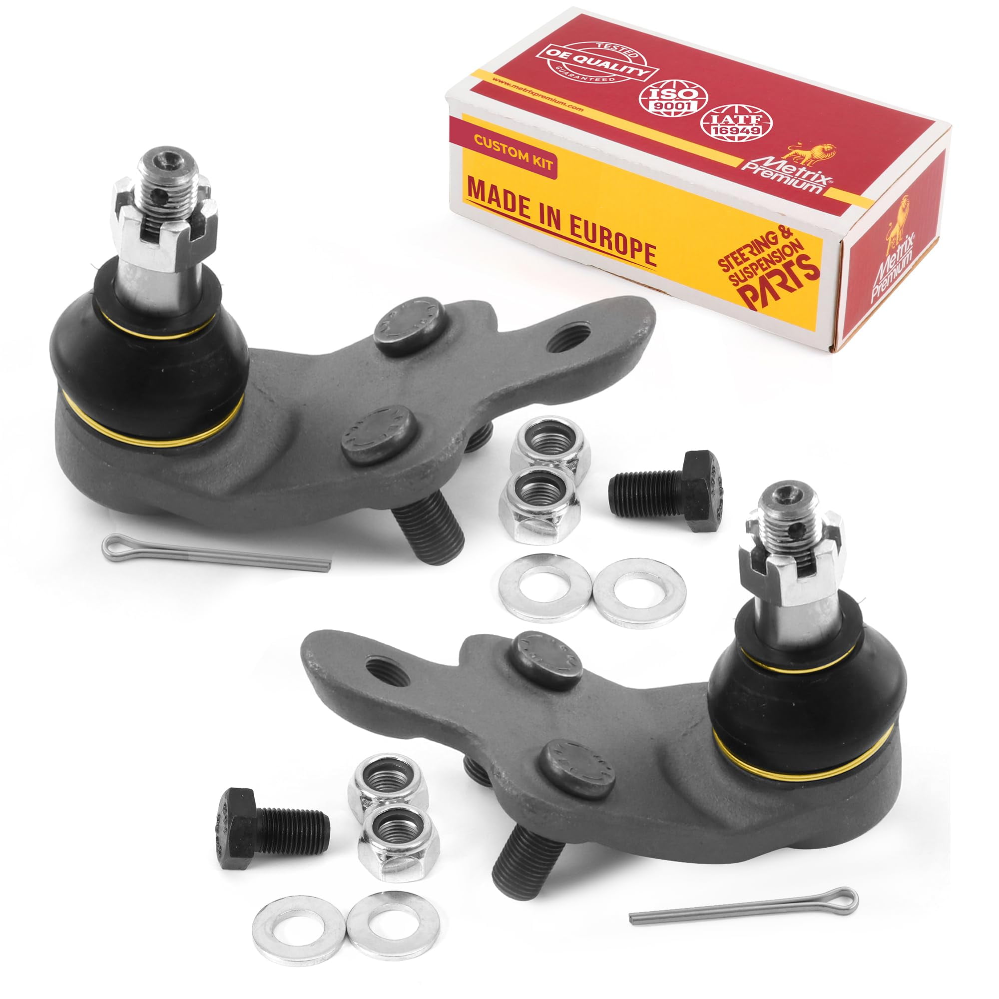 Metrix Premium Chassis Parts - Front Left & Right Lower Ball Joint Kit ...