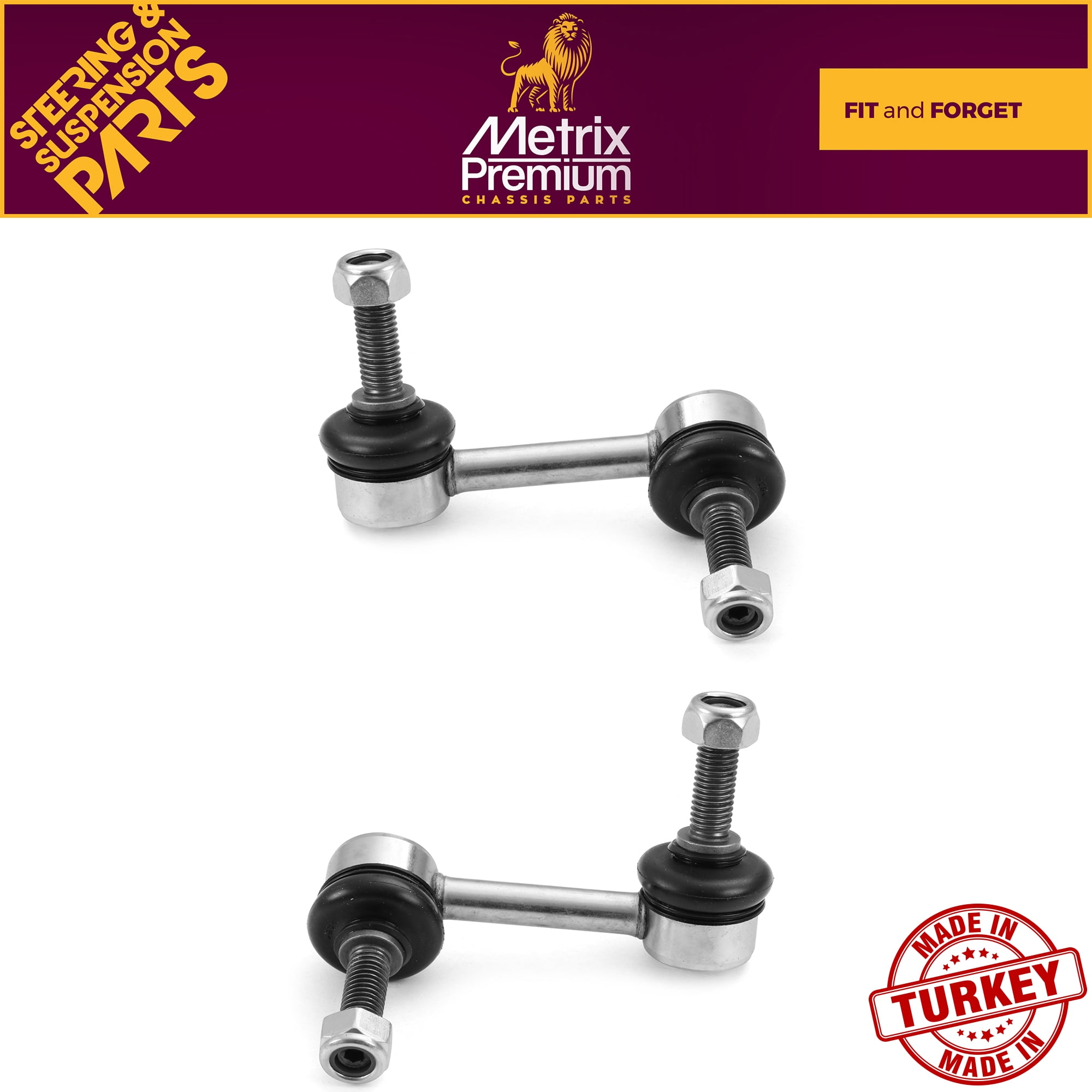 Metrix Premium Front L & R Stabilizer Bar Link K6666 & K6665 Fits 2002 ...