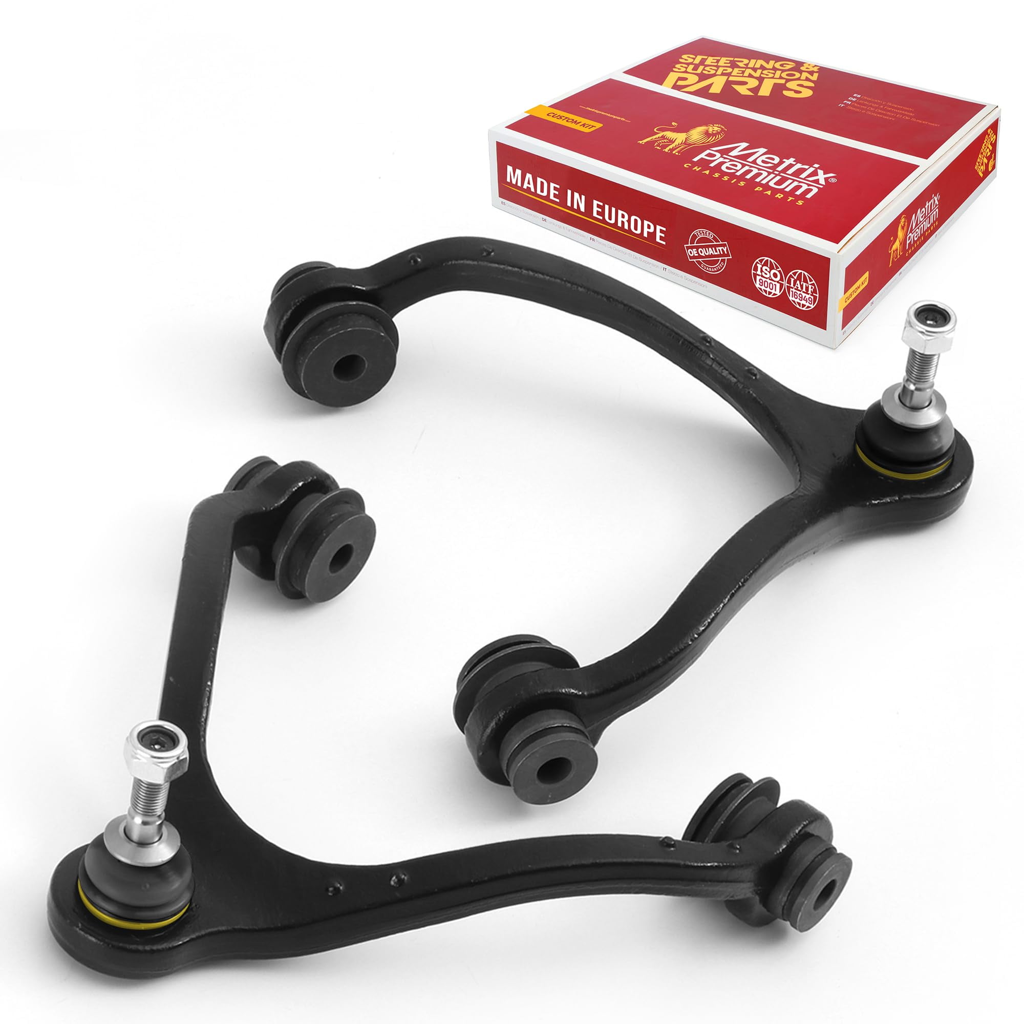 Metrix Premium Chassis Parts - Front Left & Right Upper Control Arm w ...
