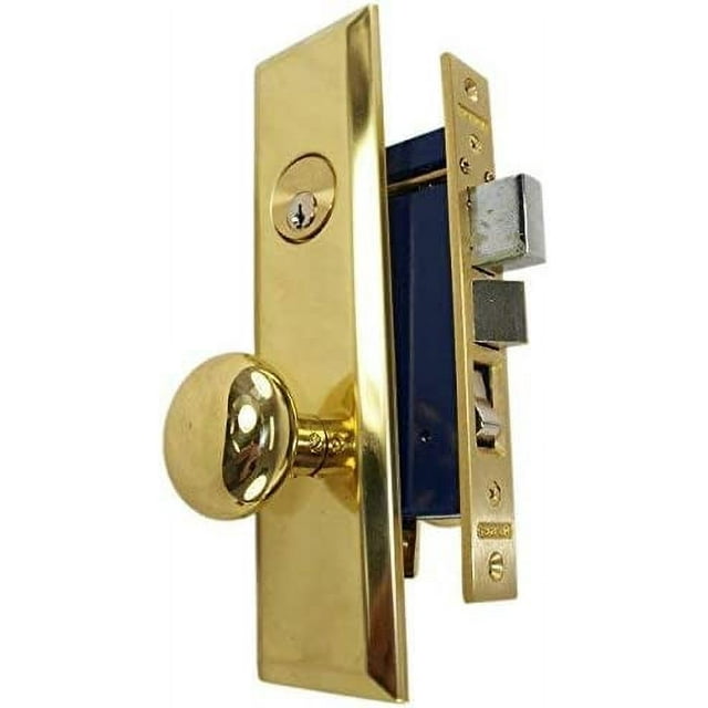 Metro 114A/3 Left Hand Apartment Entry Heavy Duty Mortise Lockset ...