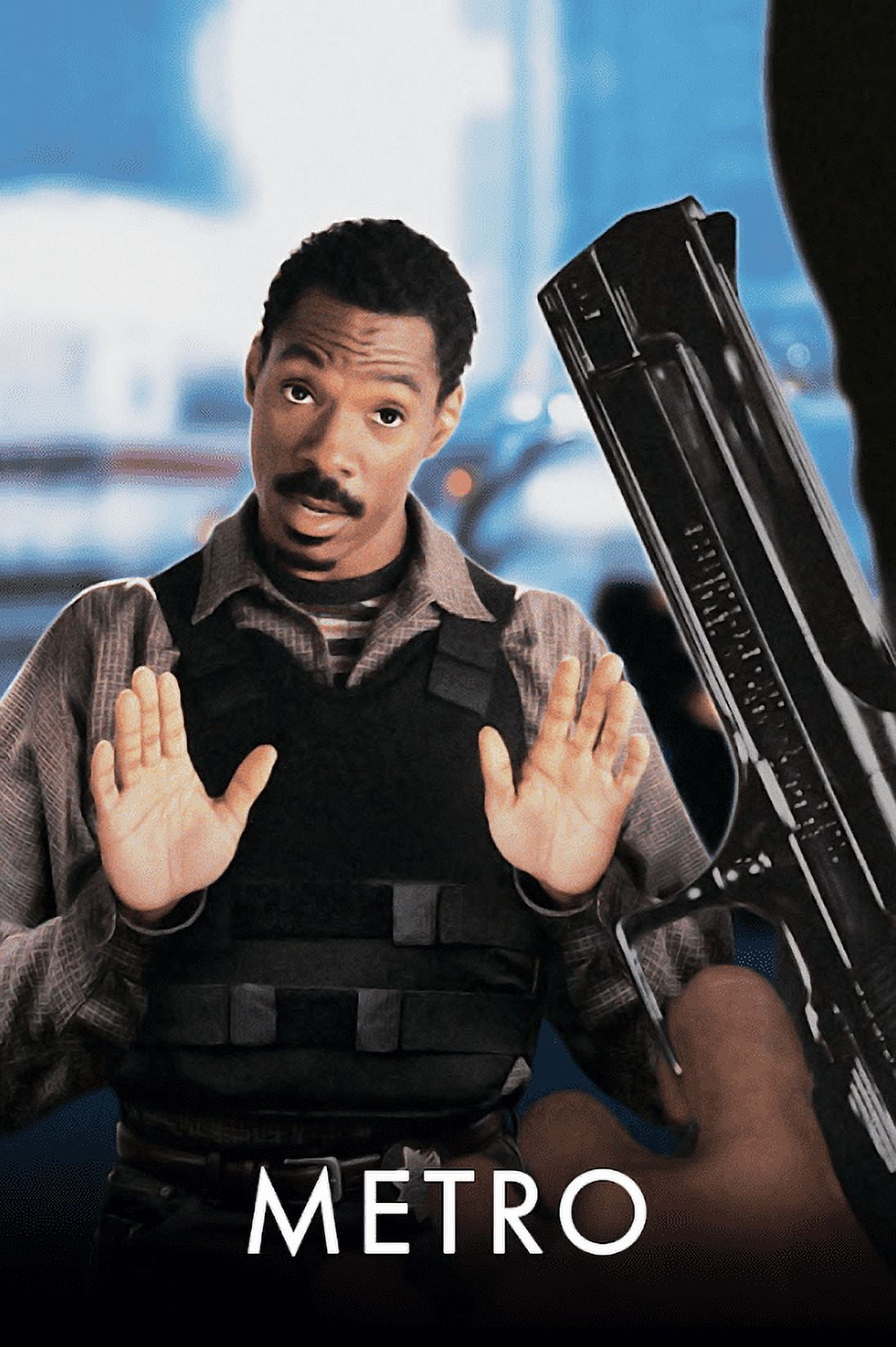 Metro (1997) Movie Poster 24x36 Action Comedy, Eddie Murphy, Hilarious ...