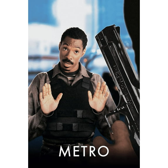 Metro (1997) Movie Poster 24x36 Action Comedy, Eddie Murphy, Hilarious ...