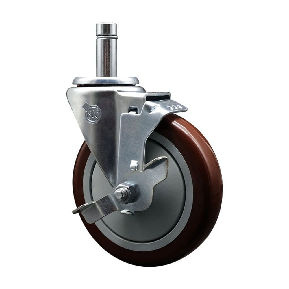 Metro 4615MPBX Replacement Caster with Brake - Service Caster Brand ...