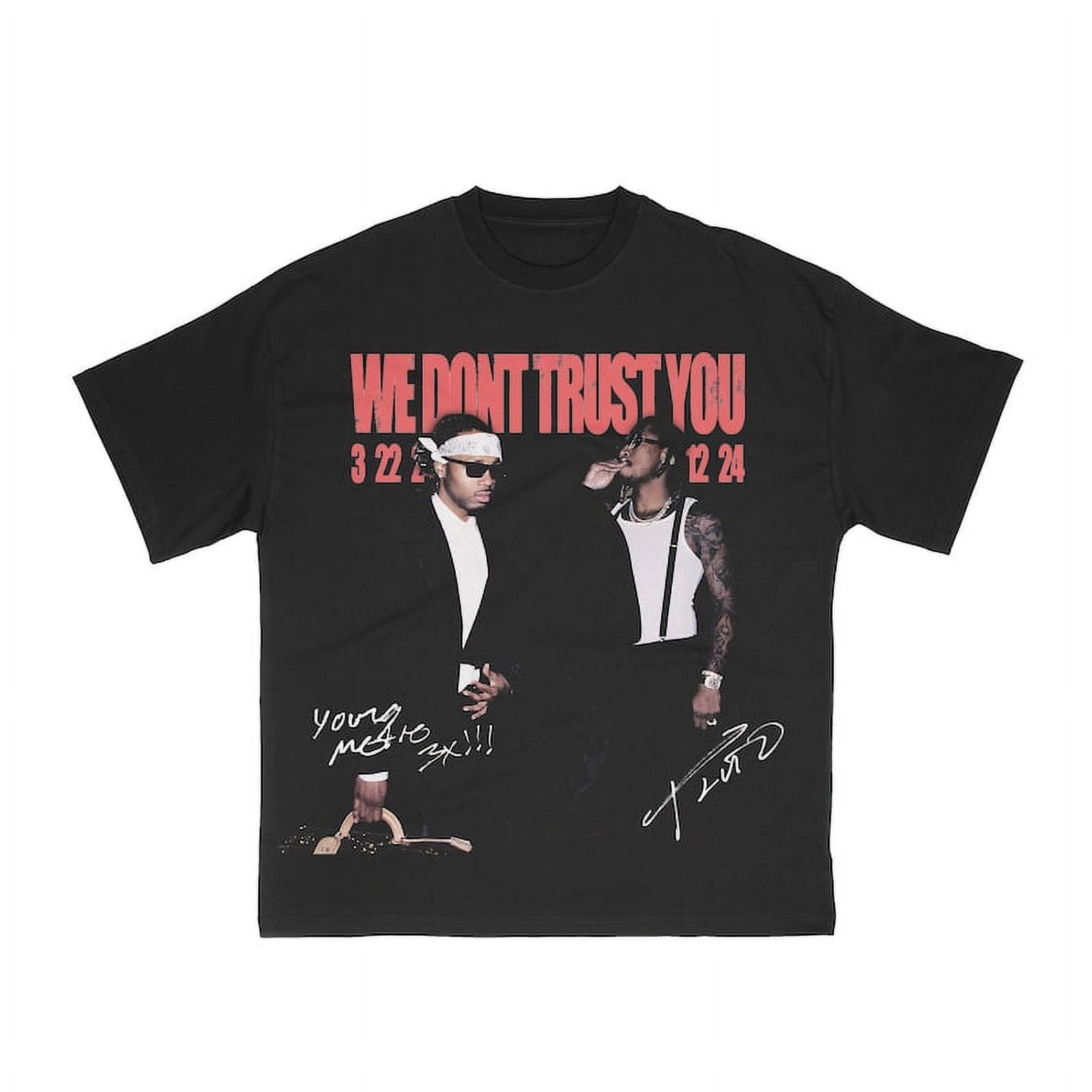 Metro Boomin and Future Shirt, We Don't Trust You Shirt, Rap Merch, Hip ...
