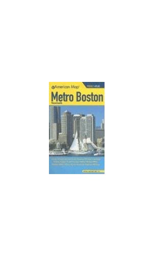 Pre-Owned Metro Boston Massachusetts Pocket Atlas (American Map ...