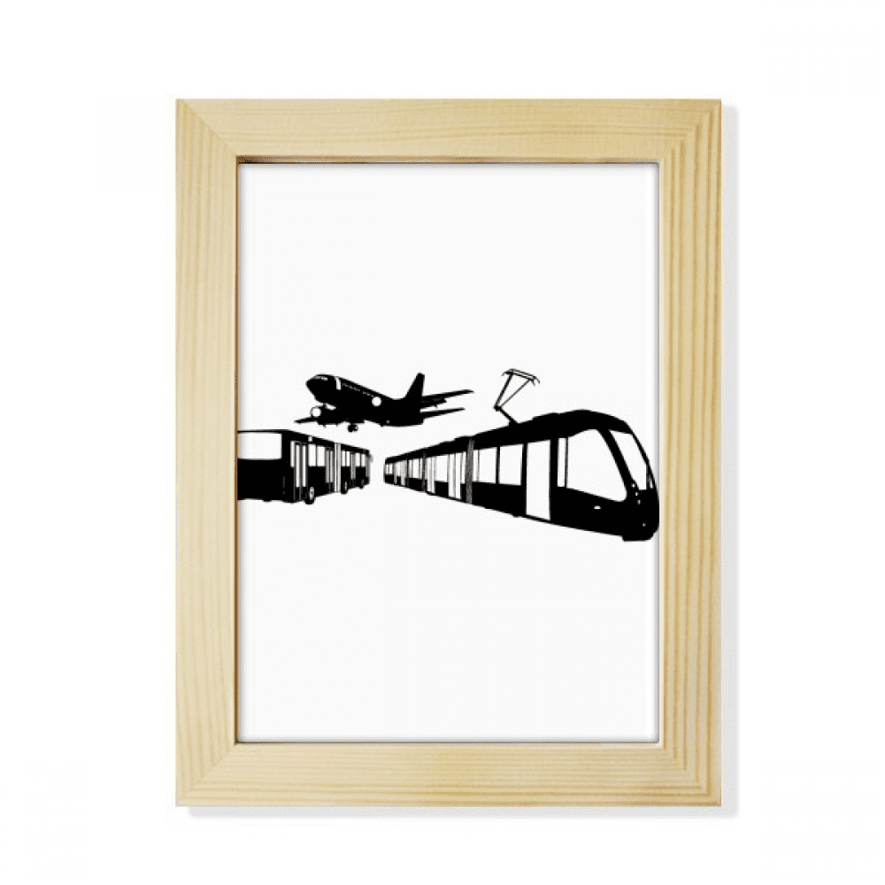 Metro Bus Aircraft Navigation Desktop Adorn Photo Frame Display Art ...