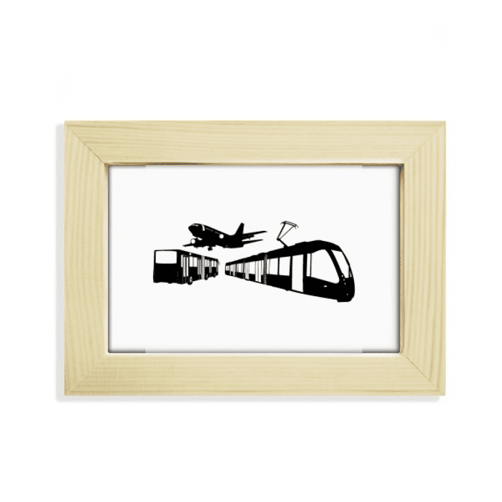 Metro Bus Aircraft Navigation Desktop Decorate Photo Frame Picture Art ...