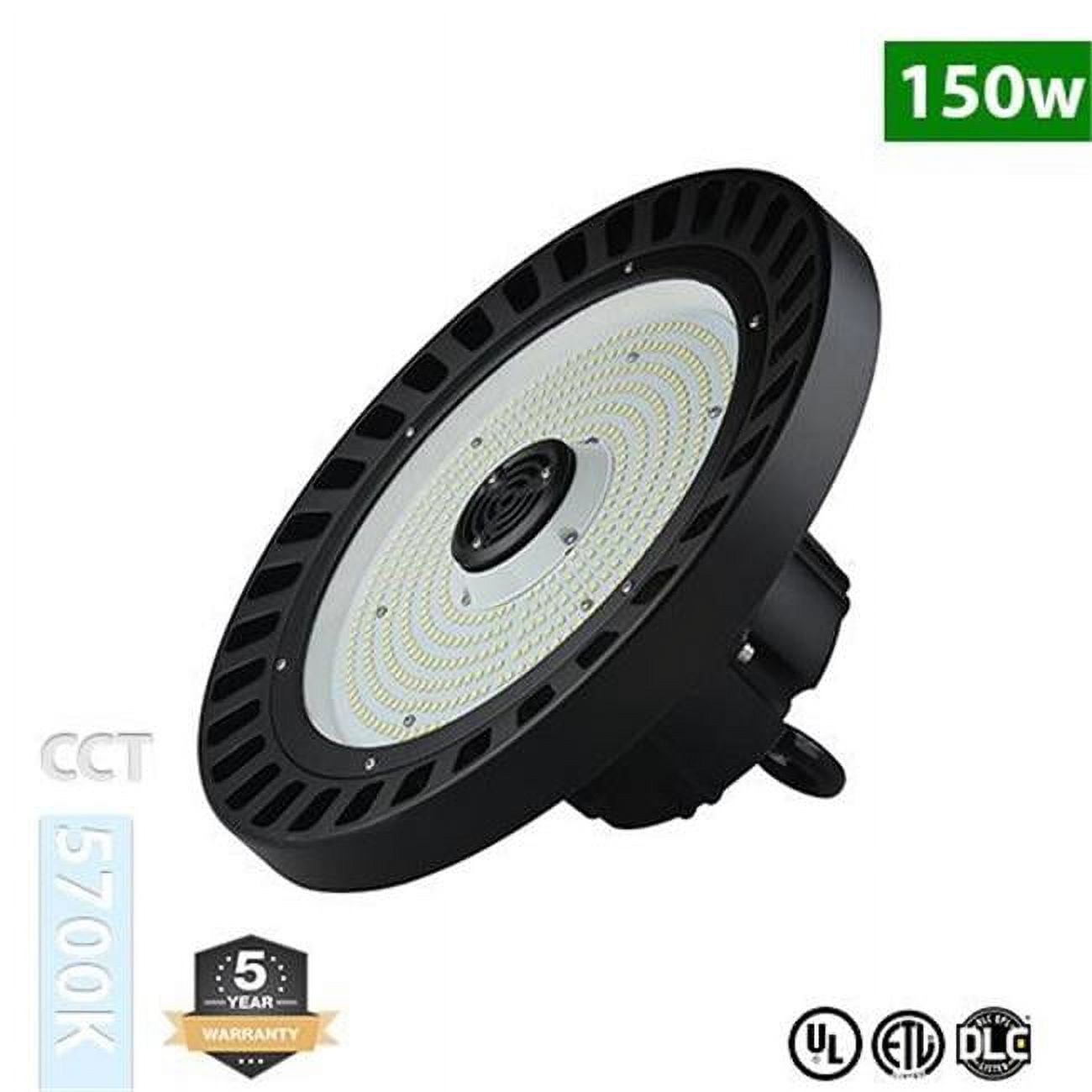 Metro LED ML-HB05B-150WRXYD1 LED UFO High Bay 150W Hook Mount Warehouse ...