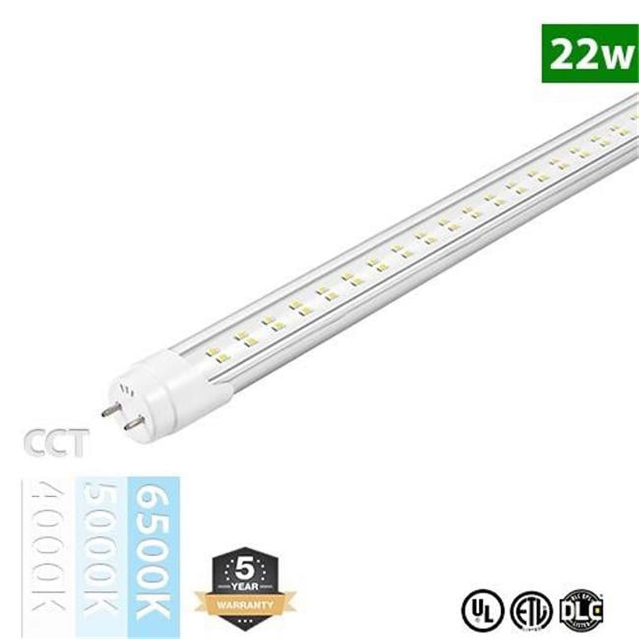 Metro LED ML-T8-22WN4T T8 4 ft. LED Tube light 22W Bypass Ballast ...