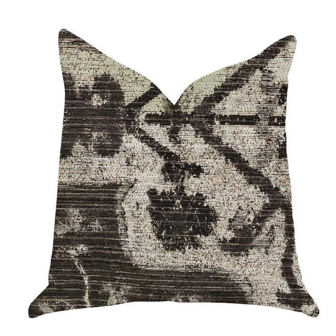 Metro Pulse Beige & Grey Tones Luxury Throw Pillows, 20 x 26 in ...