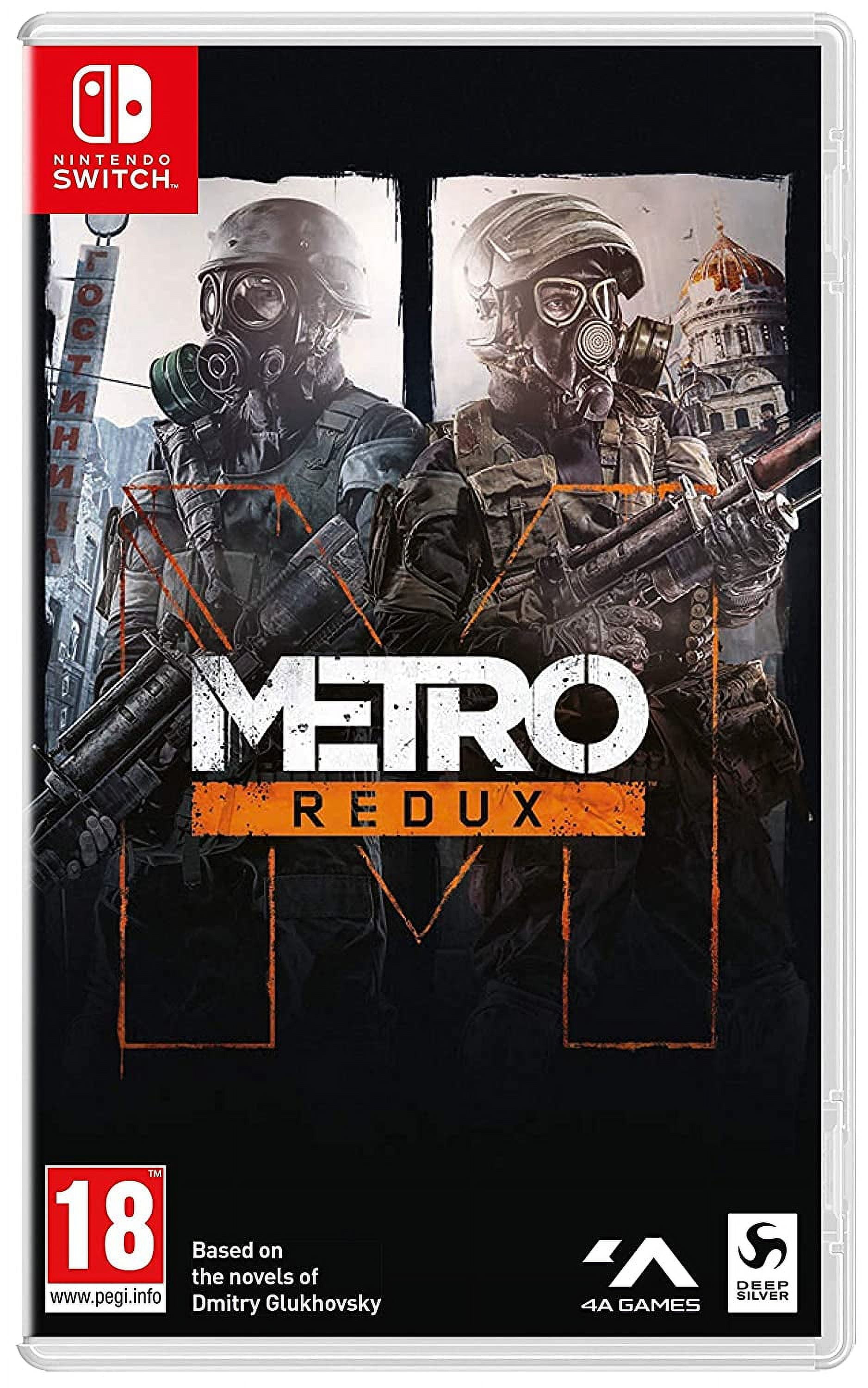 Metro Redux (Nintendo Switch) with Metro 2033 Redux & Metro Last Light ...