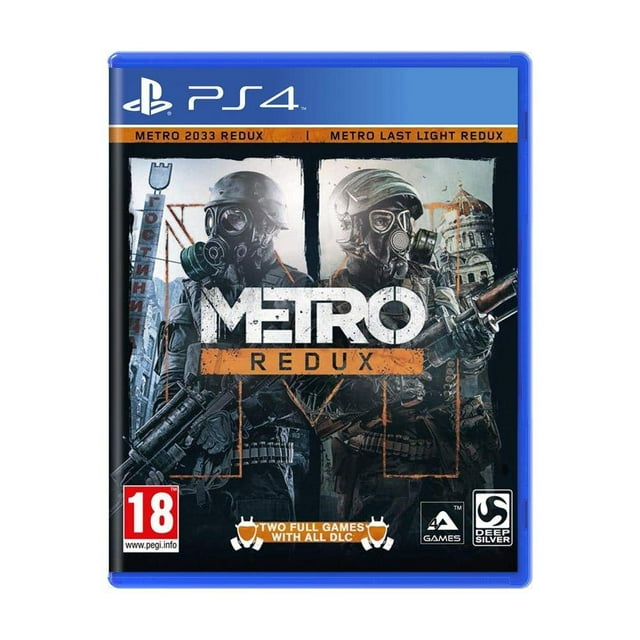 Metro Redux (Playstation 4 - PS4) with Metro 2033 Redux & Metro Last ...