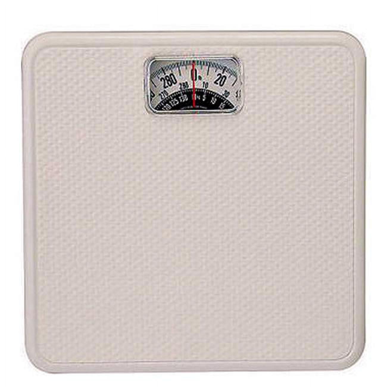 Metro Scales 20005014T WHT Analog Bathroom Scale, White - Walmart.com