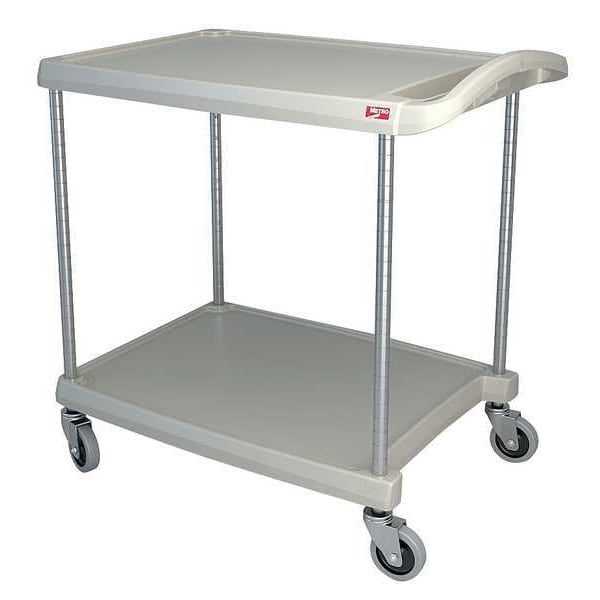 Metro Utility Cart,300 lb. Load Cap.,2 Shelves MY2030-24G - Walmart.com
