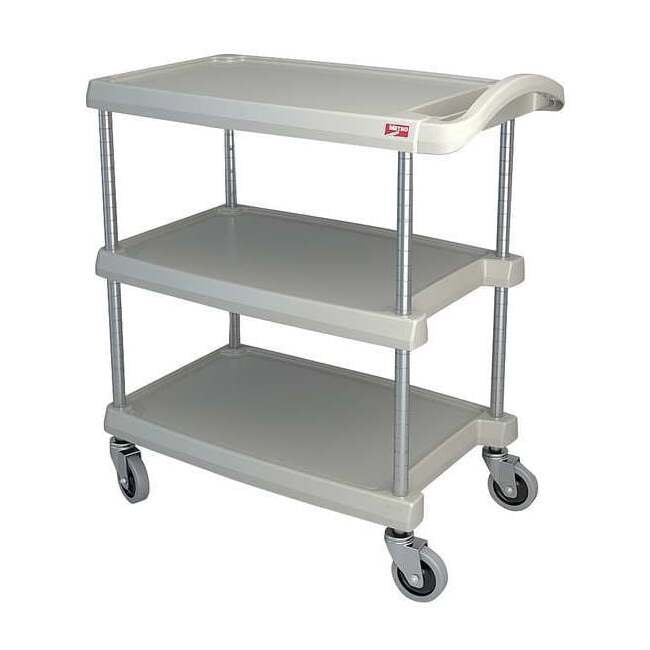 Metro Utility Cart,400 lb. Load Cap.,3 Shelves MY1627-34G - Walmart.com