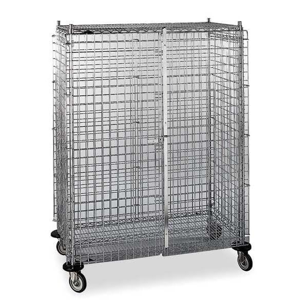 Metro Wire Security Cart,900 lb.,48 In. L SEC55DC - Walmart.com