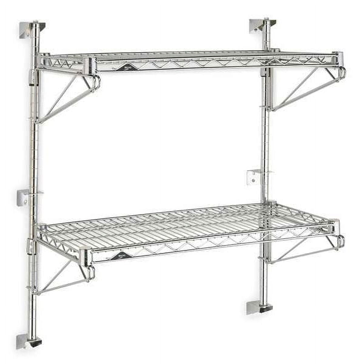 Metro Wire Wall Shelf,34x18x36in,ShlfCap 125lb SW33C-2-1836 - Walmart.com