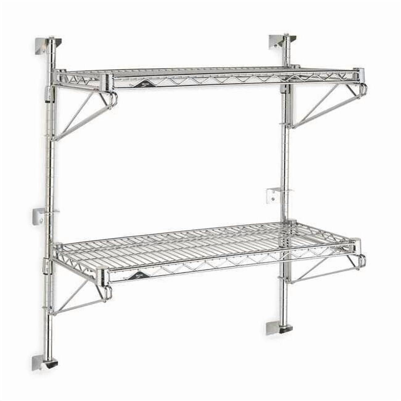 Metro Wire Wall Shelf,34x18x48in,ShlfCap 125lb SW33C-2-1848 - Walmart.com
