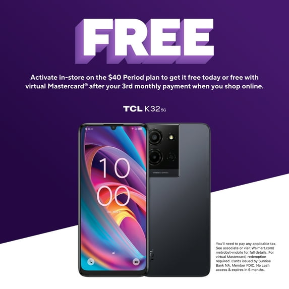 Metro by T-Mobile TCL K32 - Walmart.com