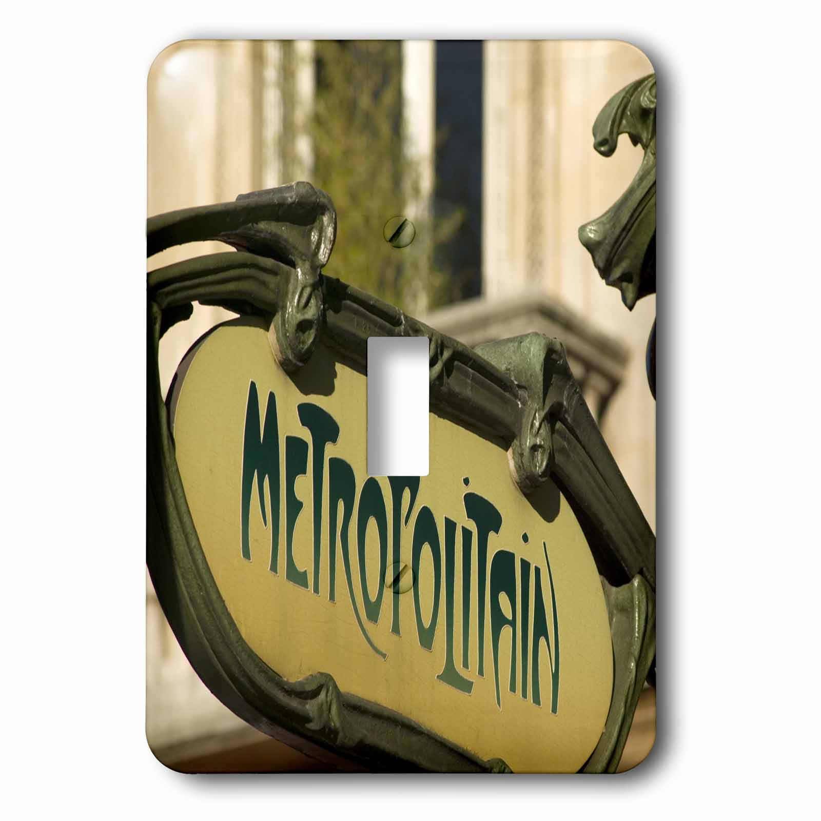 Metro entrance sign, Paris, France - EU09 DBN0677 - David Barnes single ...