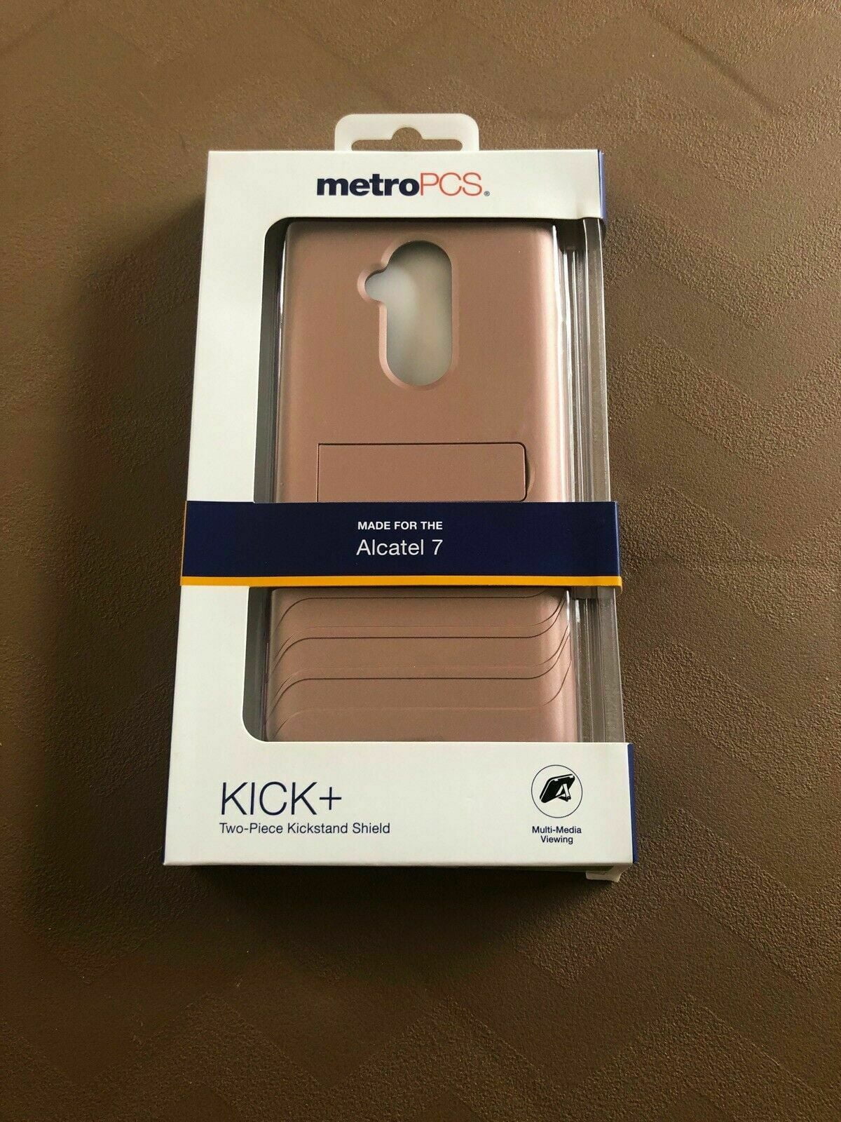 MetroPCS KICK+ Two-Piece Kickstand Shield Phone case for Alcatel 7 ...