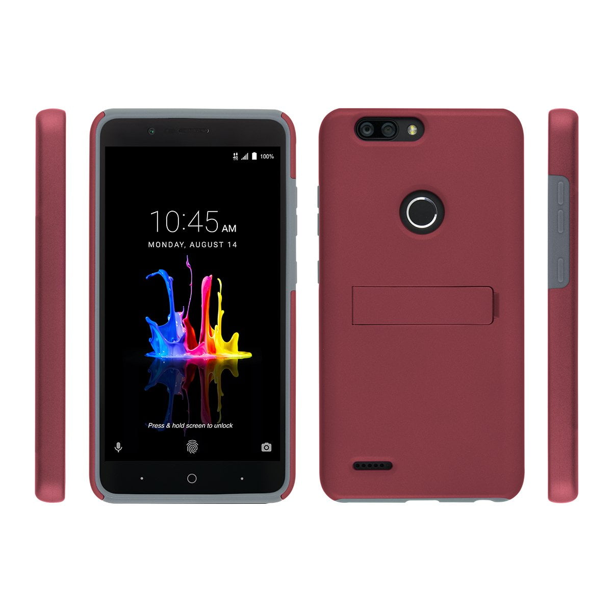 MetroPCS Kick+ Plus Series Case for ZTE Blade Z Max - Red - Walmart.com