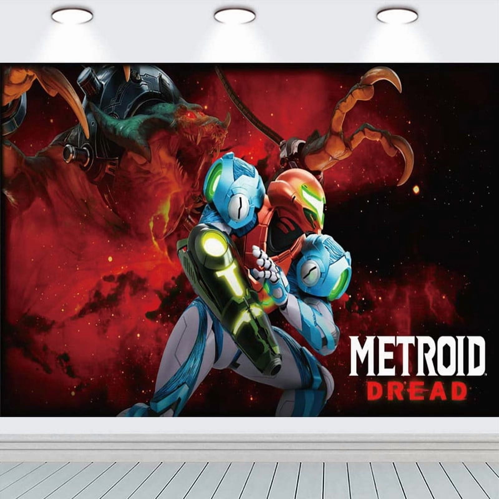 Metroid Dread Backdrop Banner Party Supplies Poster Movie Theme Background for Photography ...