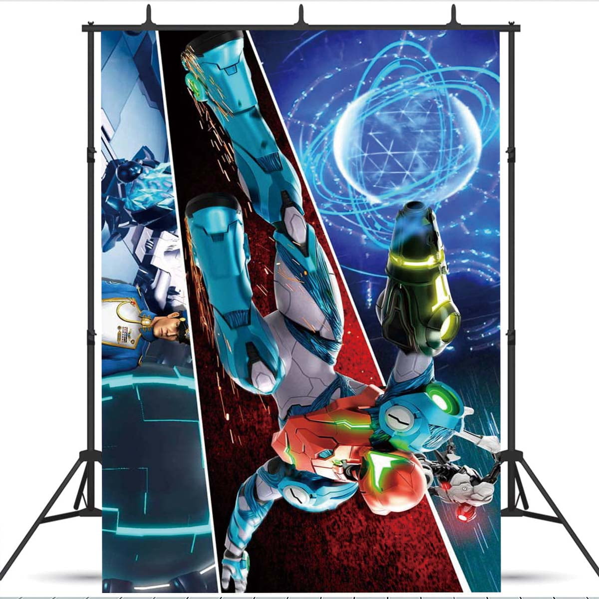 Metroid Dread Backdrop school Taspestry Wall Decor Banner Party ...