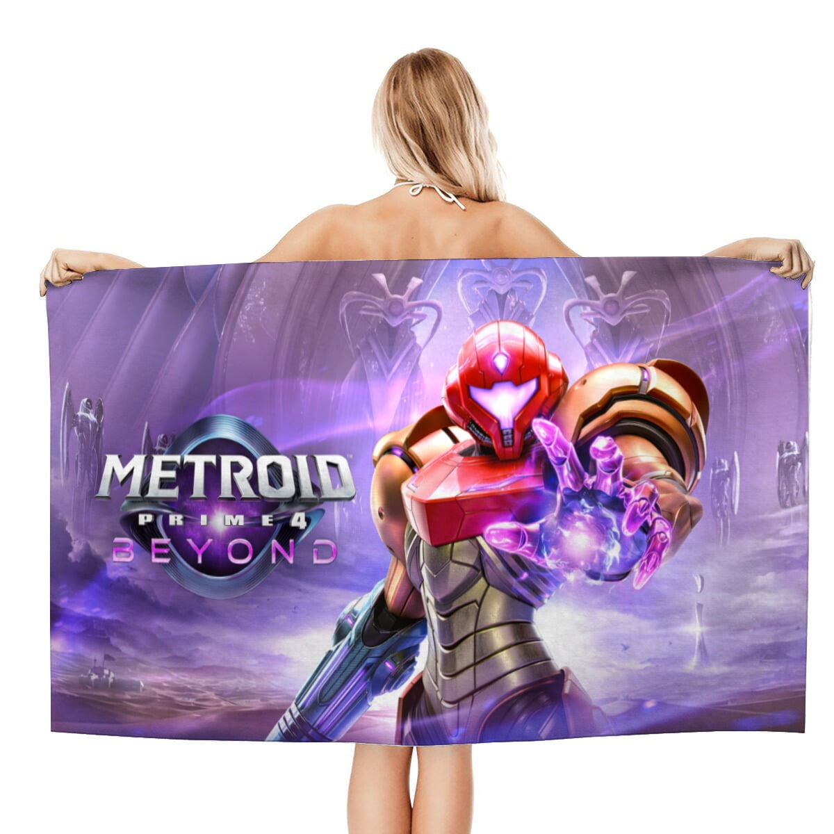 Metroid Dread Gifts Beach Towel for Women Girl Birthday Inspired Fan ...