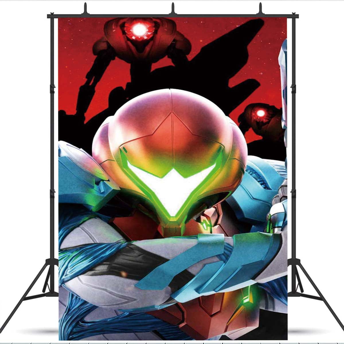 Metroid Dread school Banner Backdrop Background Taspestry Wall Decor ...
